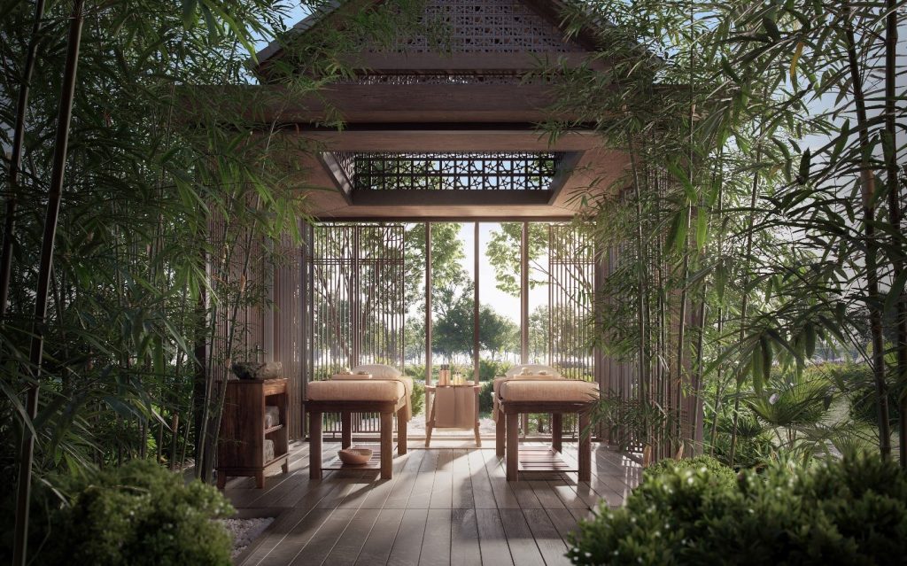 Tổ hợp Trị liệu Onsen Clubhouse Ecovillage - Công trình kiến trúc nghệ ...